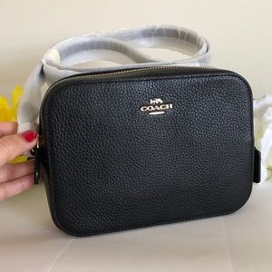 Coach | Bags | Coach Camera Bag Crossbody In Black Leather | Poshmark